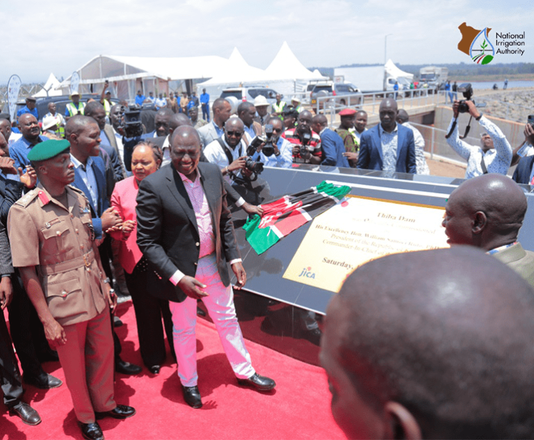 H.E THE PRESIDENT AND COMMANDER IN CHIEF OF THE DEFENCE FORCES OF KENYA DR. WILLIAM SAMOEI RUTO ...