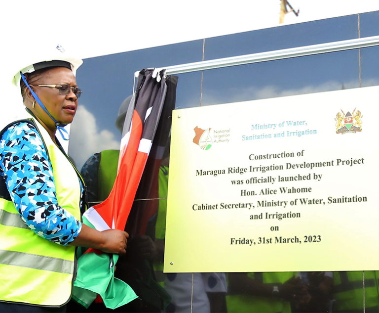 THE CABINET SECRETARY,HON. ALICE WAHOME TOURED MURANG’A COUNTY TO ...
